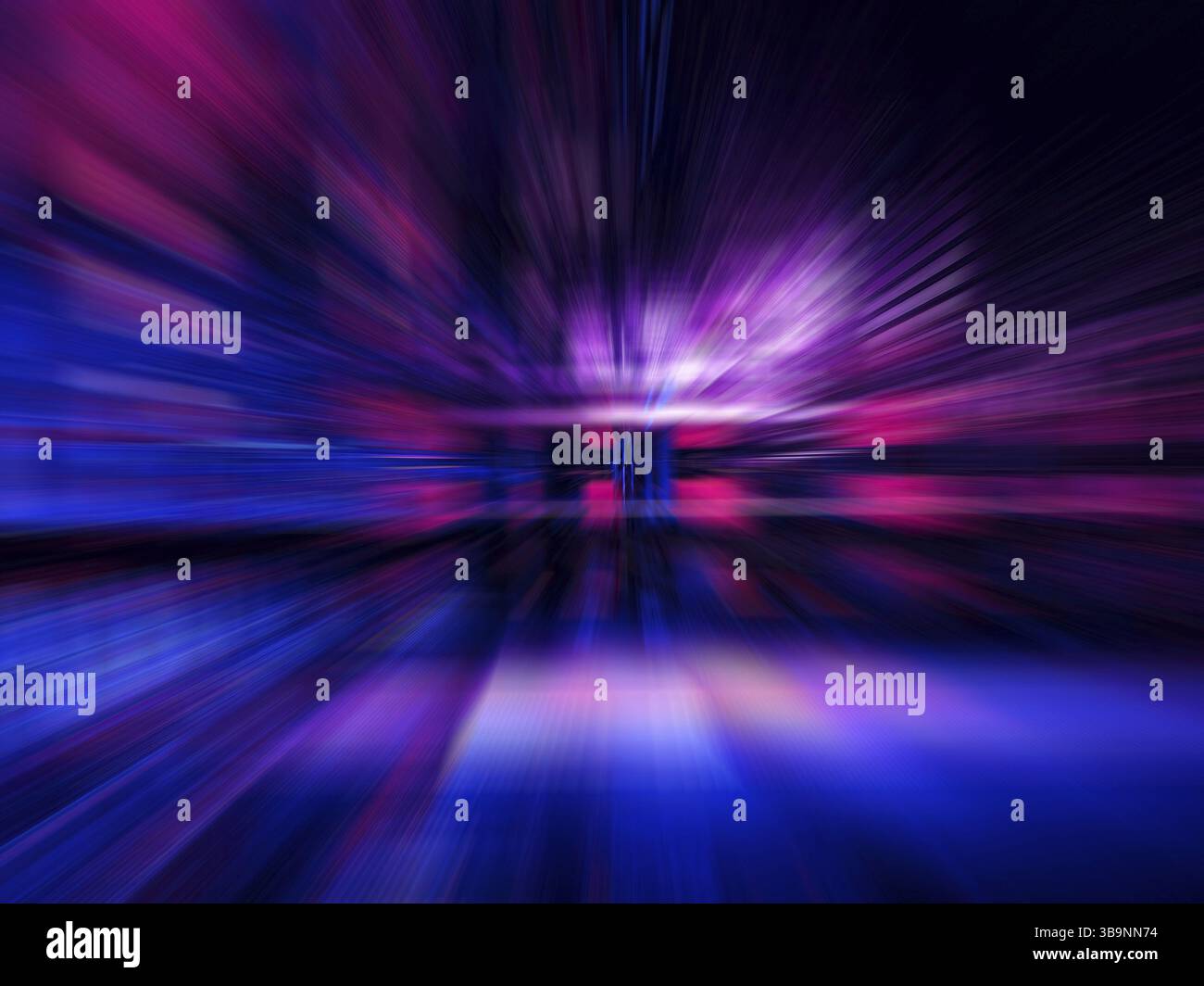 Abstract motion blur. Science fiction or technology background ...