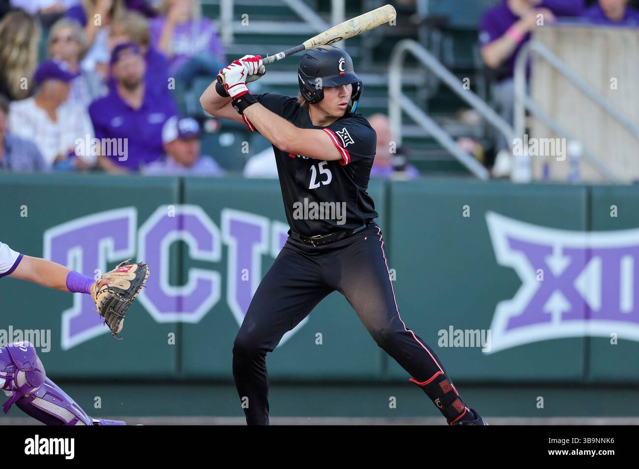 May 9, 2025: University of Cincinnati's Quinton Coats (25) at bat at Lupton Stadium and Williams ...