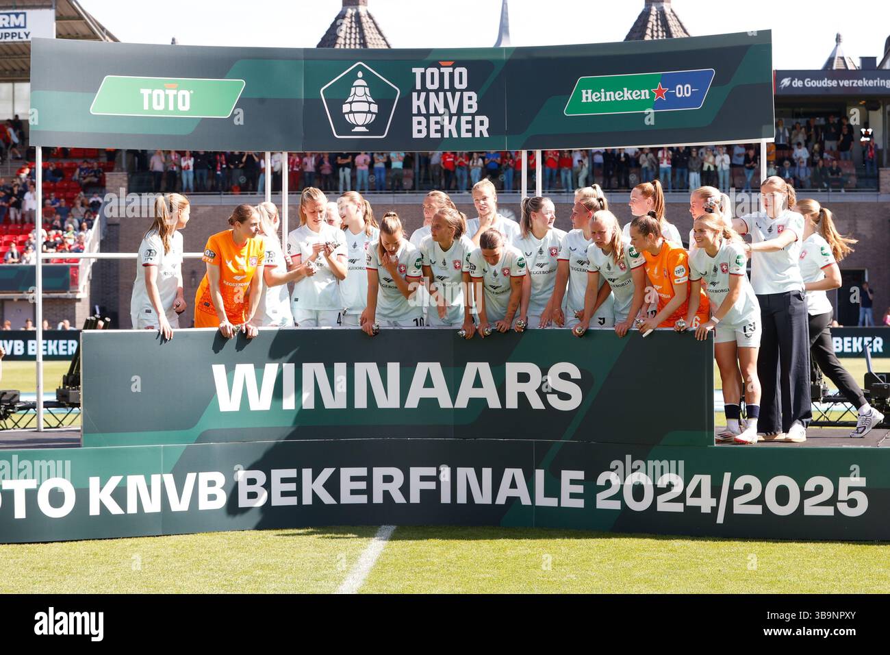 ROTTERDAM, 10-05-2025, Stadium Spangen, Dutch Women Football season 2024/2025, KNVB baker cup ...