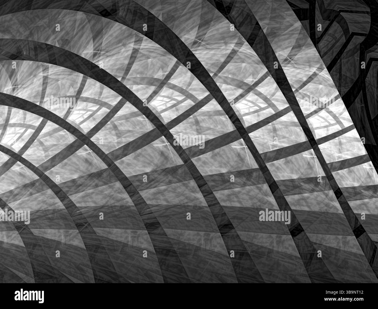 Abstract technology background - computer-generated image. Fractal ...