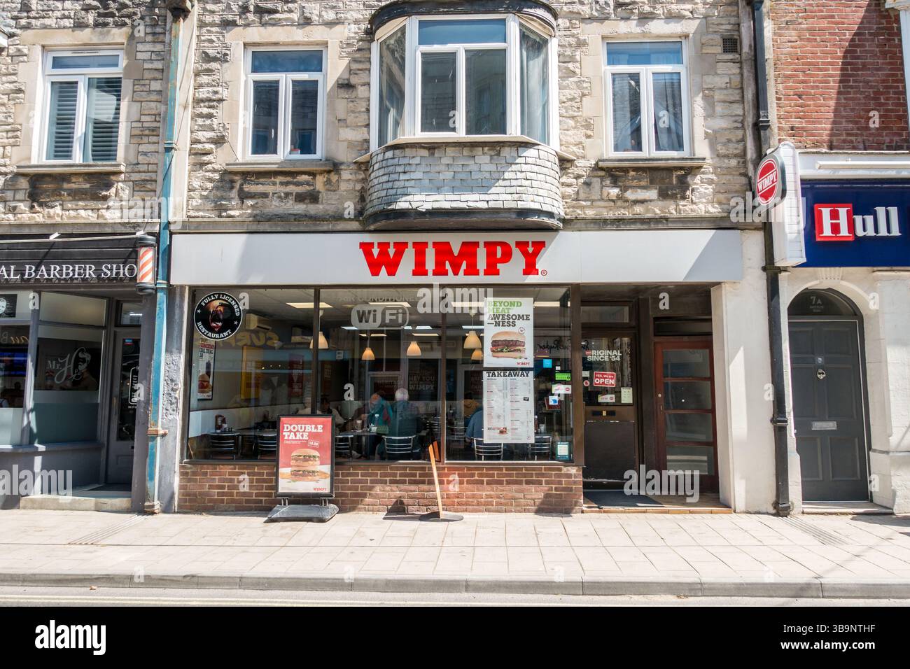 Wimpy signage hi-res stock photography and images - Alamy