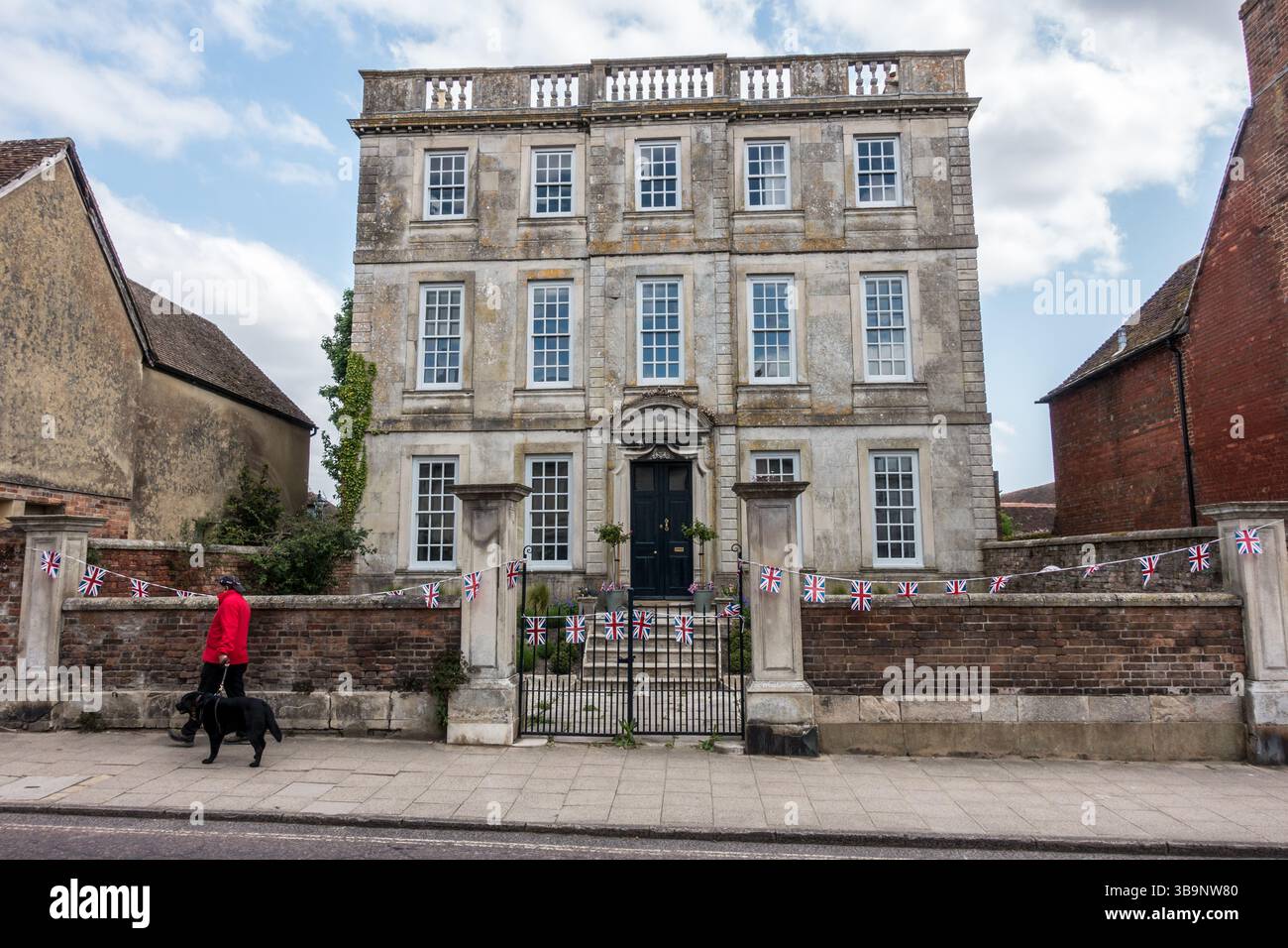 Georgian manor house dorset hi-res stock photography and images - Alamy