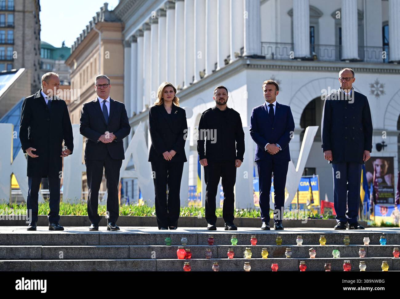 Kiev, Ukraine. 10th May, 2025. D. Tusk, Polish Prime Minister K ...