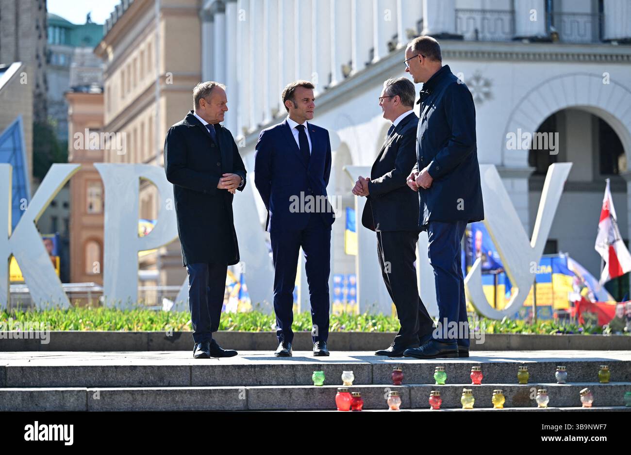 D. Tusk, Polish Prime Minister K. Starmer, British Prime Minister V ...
