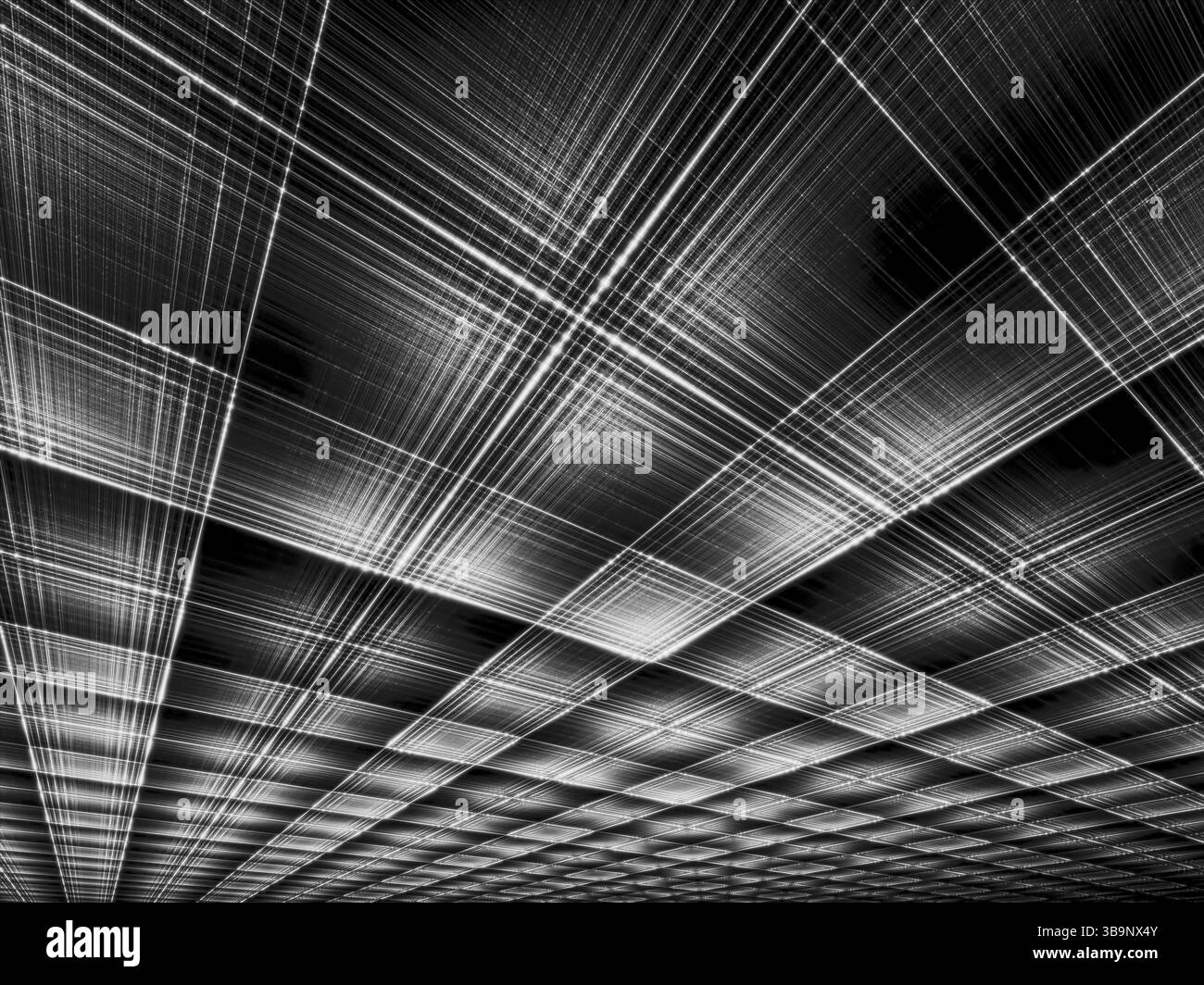 Abstract perspective background - computer-generated 3d illustration ...