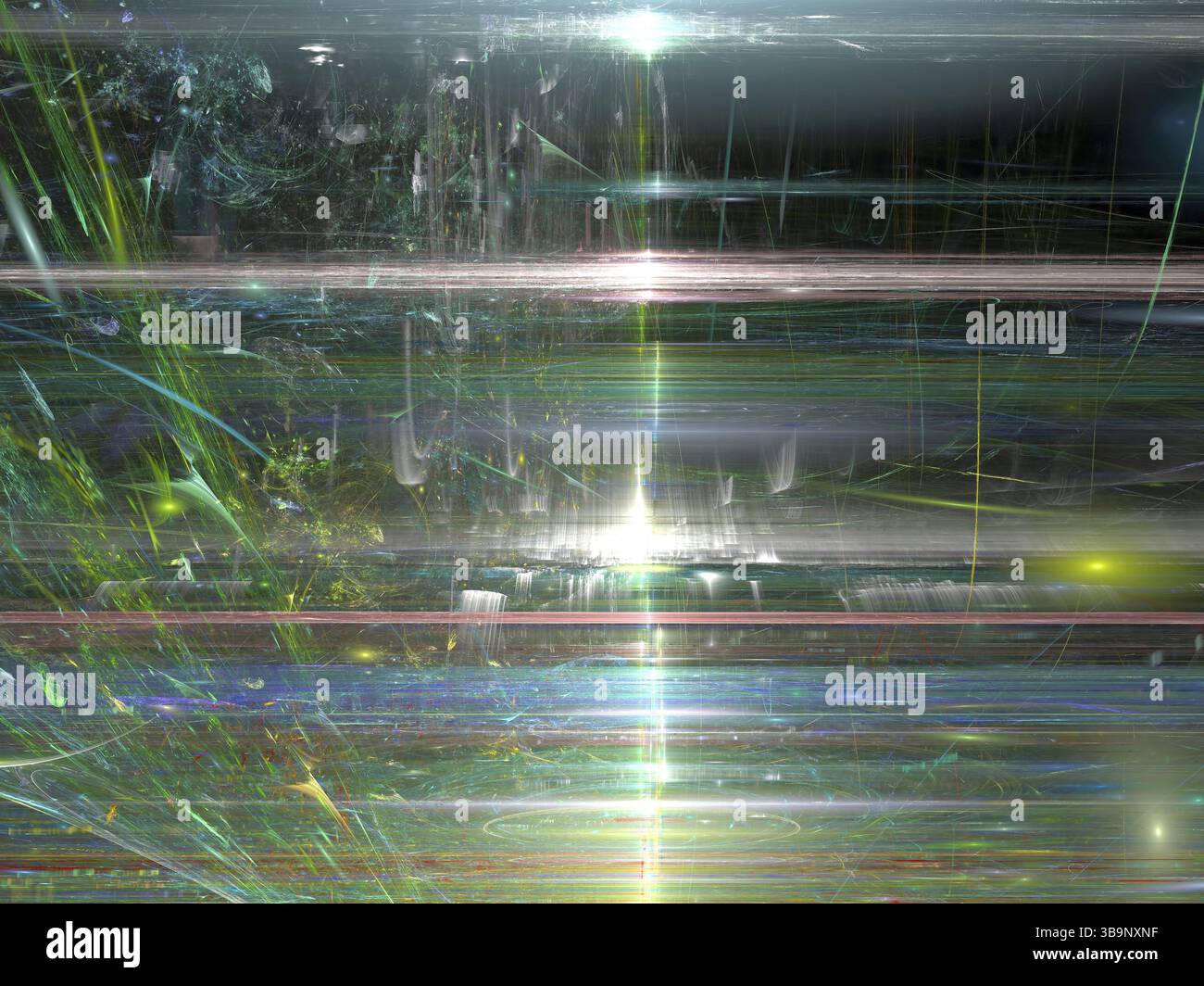 Technology background or texture with scratches and light effects ...