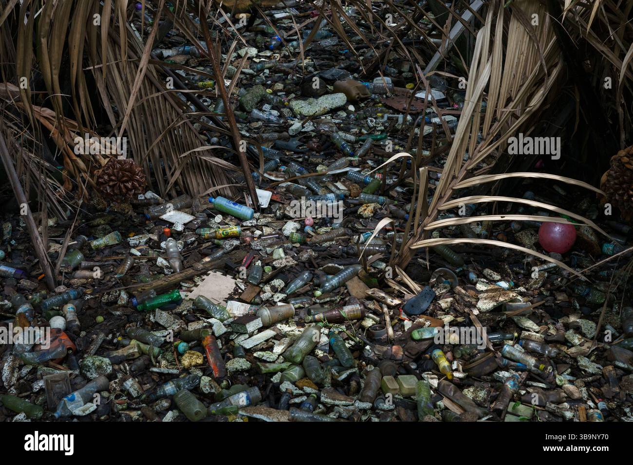 Samut Prakan, Thailand. 10th May, 2025. Plastic waste and Styrofoam can ...