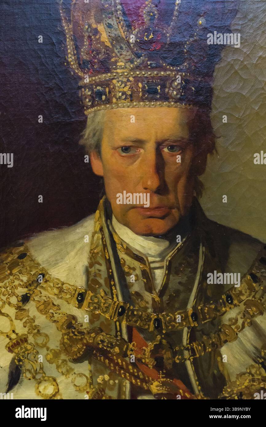 Emperor Francis I of Austria, Friedrich von Amerling, 1832, Alte ...