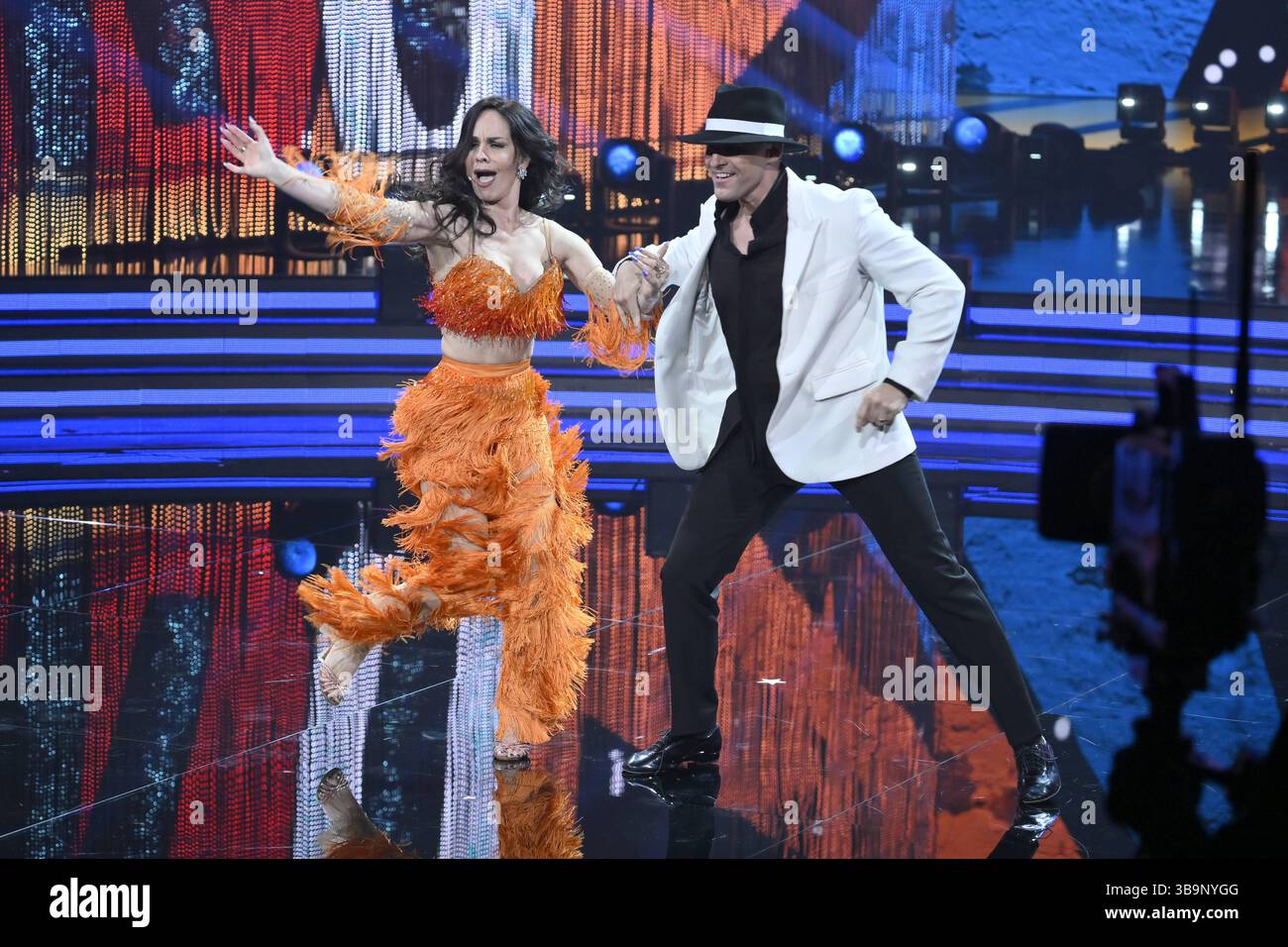 Rome, Italy. 10th May, 2025. Rome: Rai Auditorium of the Foro Italico. Broadcast Dreaming ...