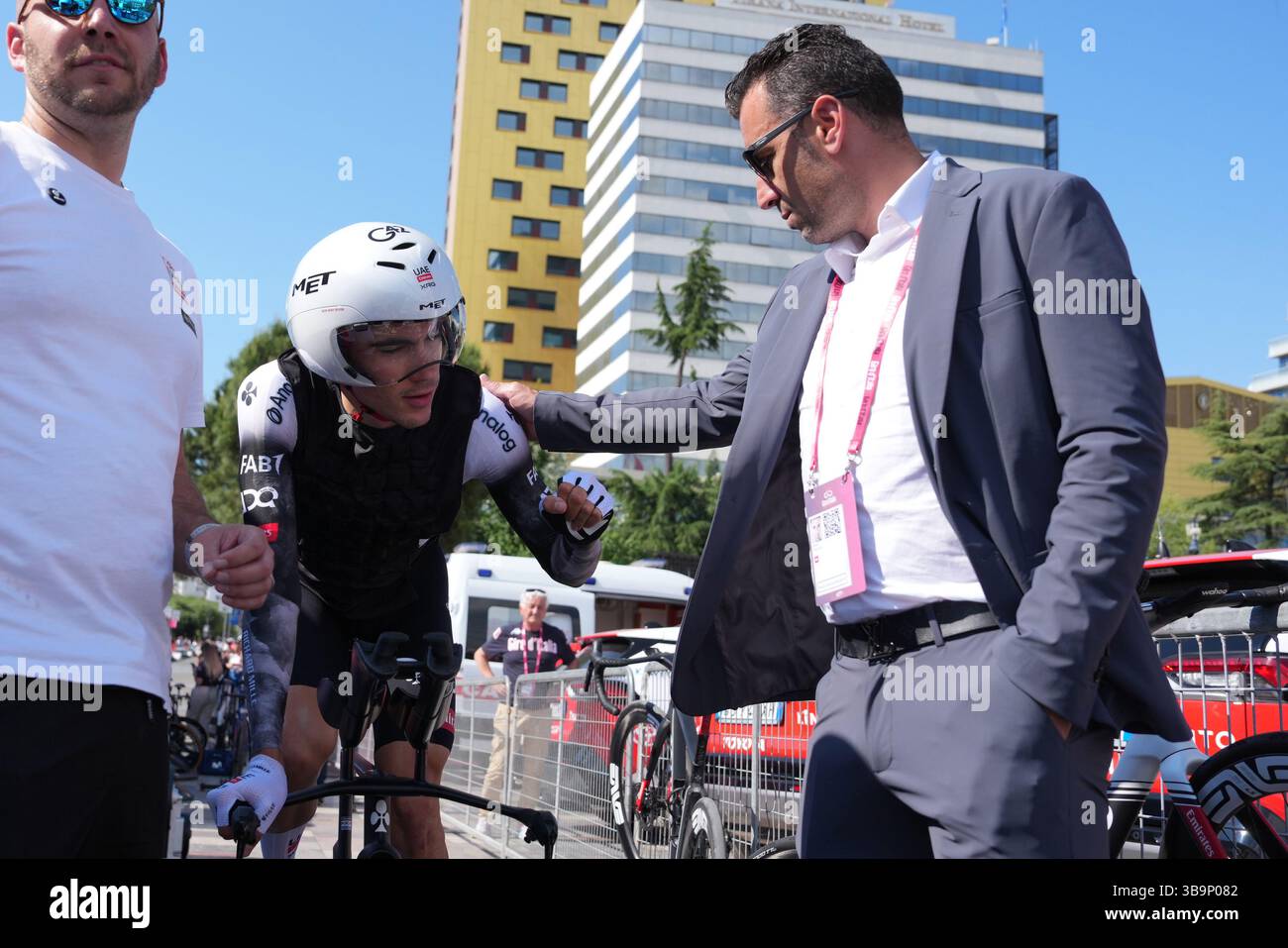 Tirana, Albania. 10th May, 2025. Ayuso Pesquera Juan of Uae Team ...