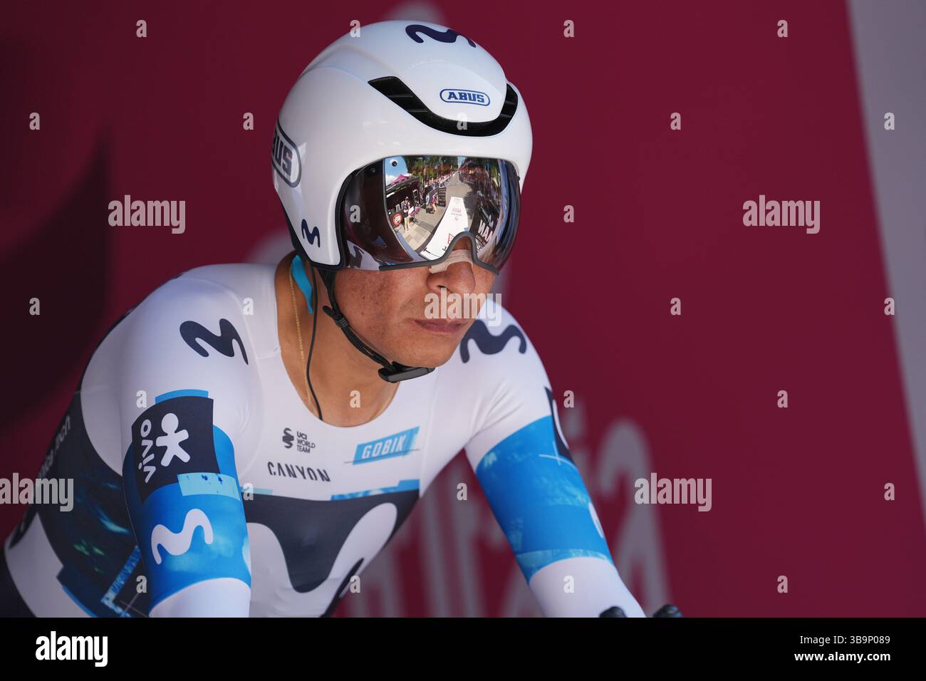 Tirana, Albania. 10th May, 2025. Quintana Rojas Nairo of Movistar Team ...