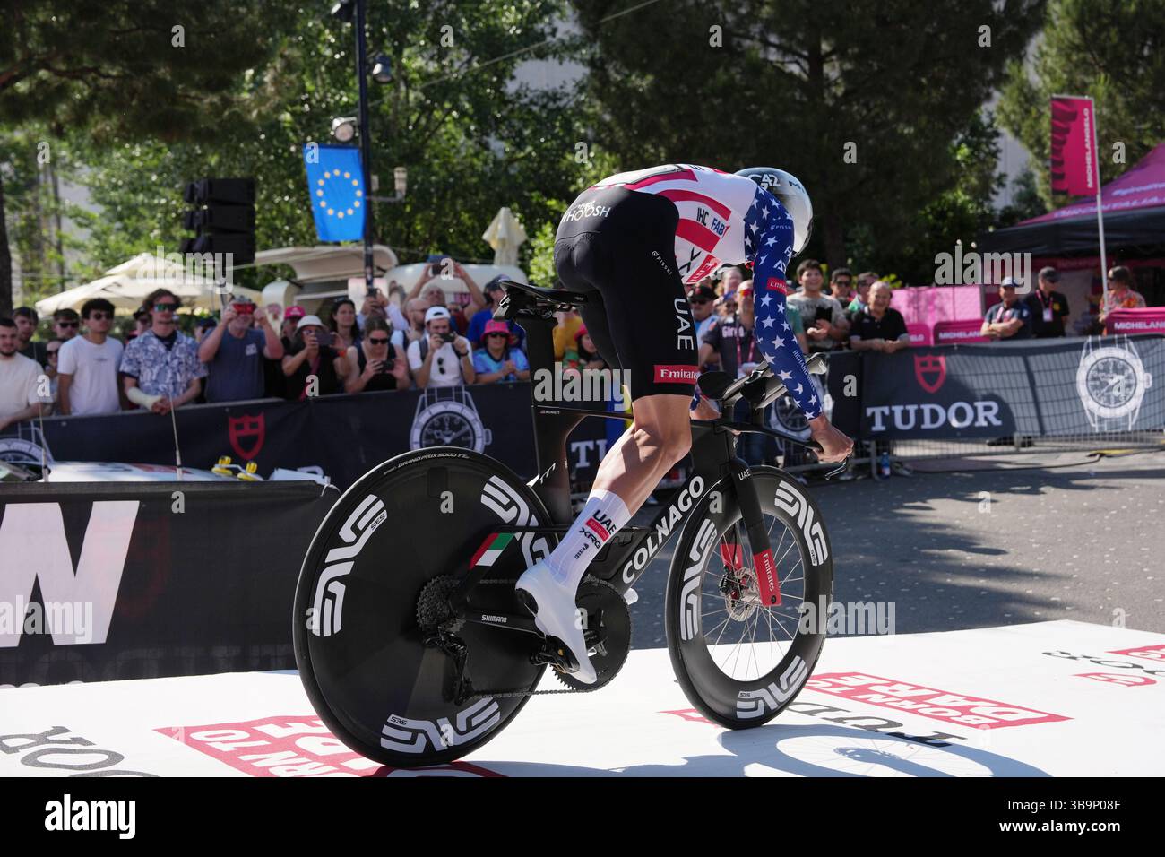 Tirana, Albania. 10th May, 2025. Mcnulty Brandon of Uae Team Emirates ...