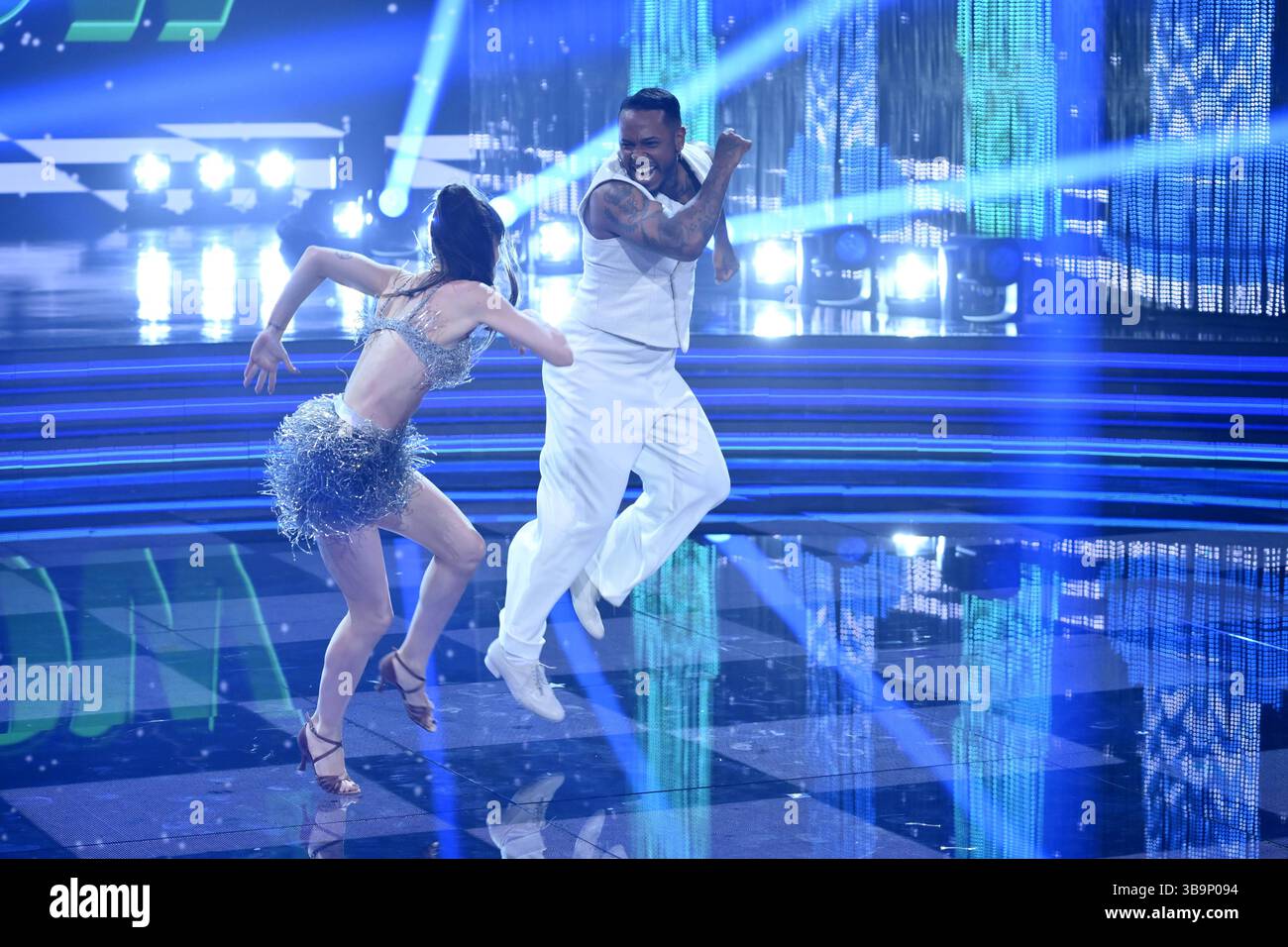 Rome: Rai Auditorium of the Foro Italico. Broadcast Dreaming... Dancing ...