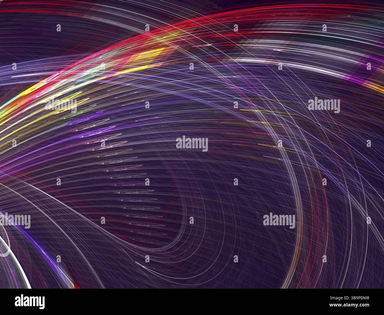 Abstract fractal background - computer-generated image. Digital art ...