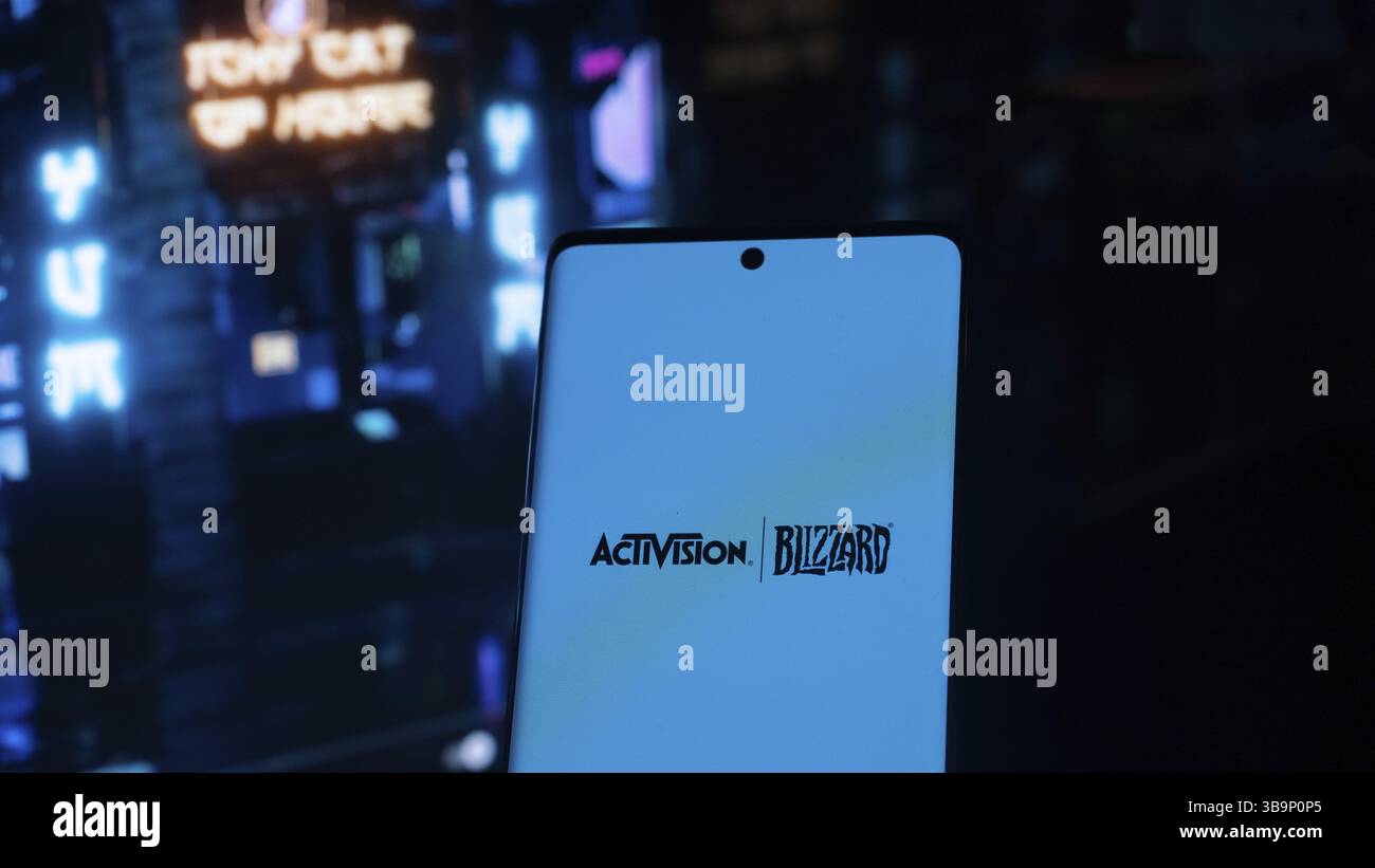 Dhaka, Bangladesh 30 April 2025: Activision Blizzard, Inc. is an ...