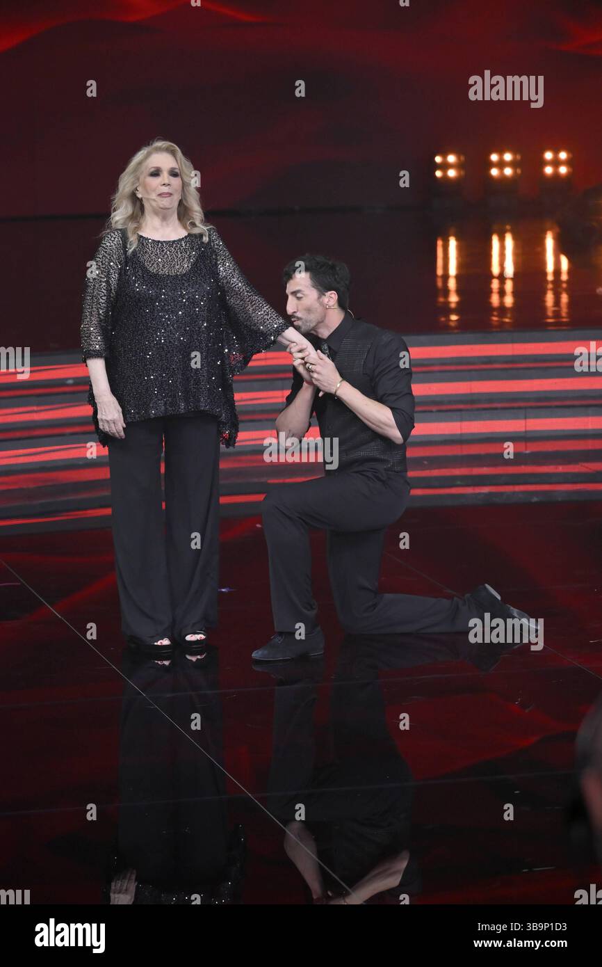 Rome, Italy. 10th May, 2025. Rome: Rai Auditorium of the Foro Italico. Broadcast Dreaming ...