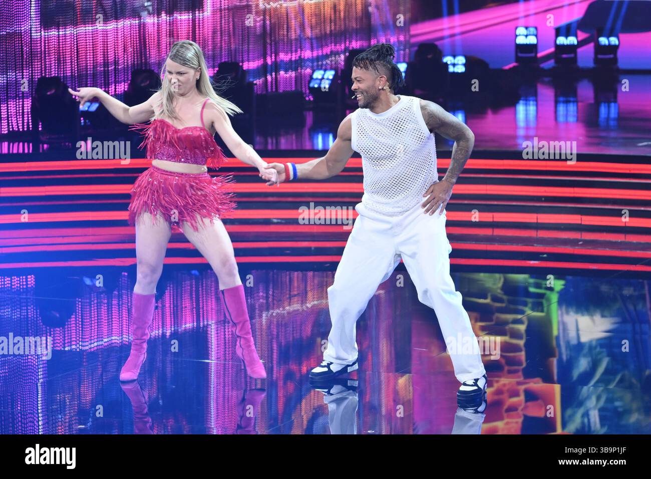 Rome, Italy. 10th May, 2025. Rome: Rai Auditorium of the Foro Italico. Broadcast Dreaming ...