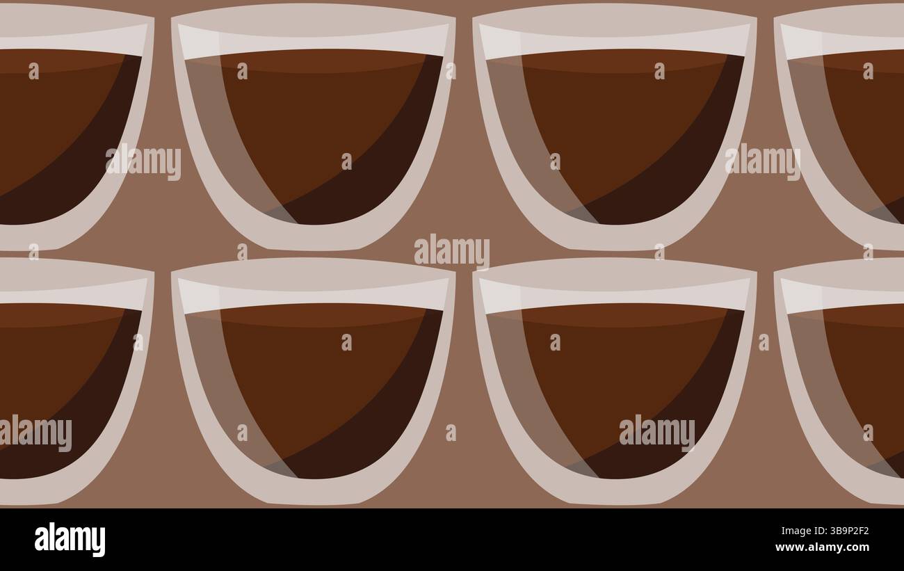 Coffee mugs seamless pattern. Coffee background Stock Vector Image & Art - Alamy