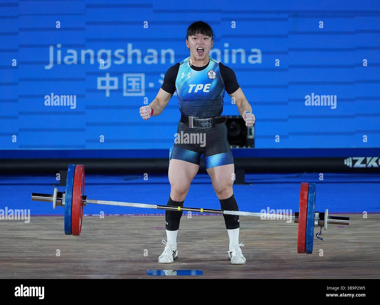 Jiangshan, China's Zhejiang Province. 10th May, 2025. Chen Guan Ling of ...