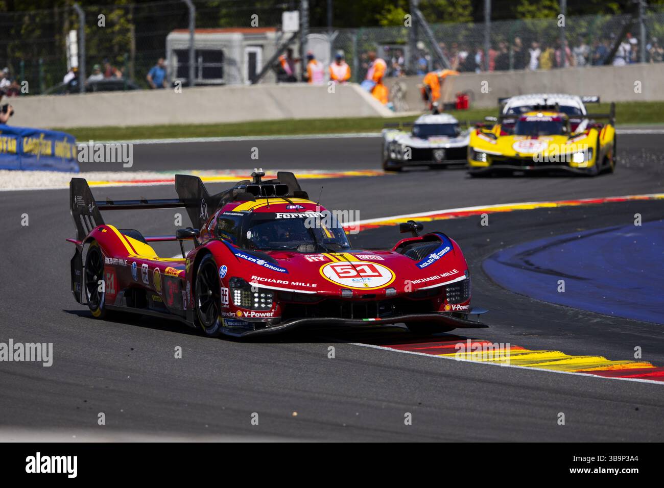 51 CALADO James (gbr), GIOVINAZZI Antonio (ita), PIER GUIDI Alessandro (ita), Ferrari AF Corse ...