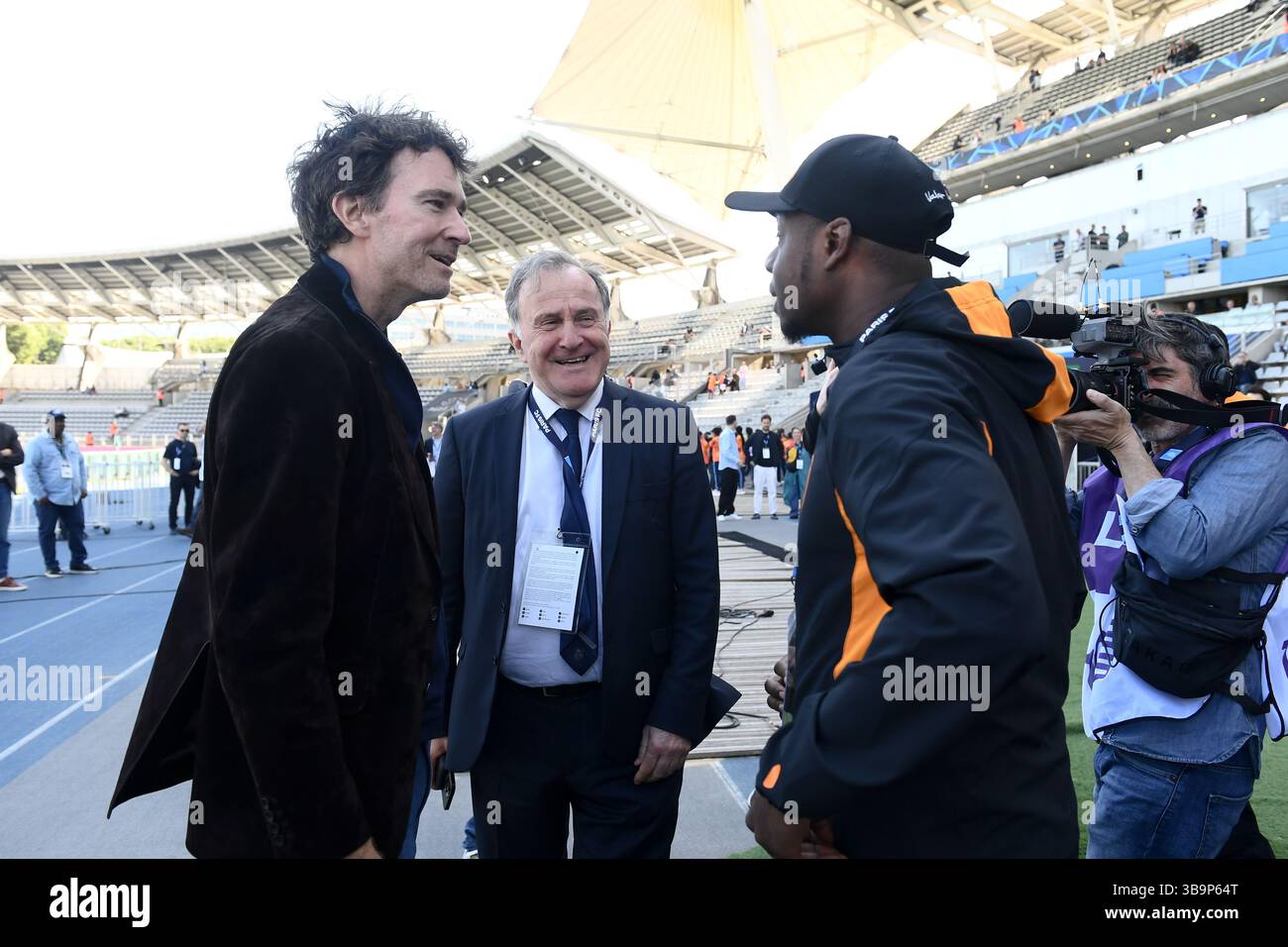 Pierre FERRACCI (President Paris Fc PFC) - Antoine ARNAULT - NINHO ...