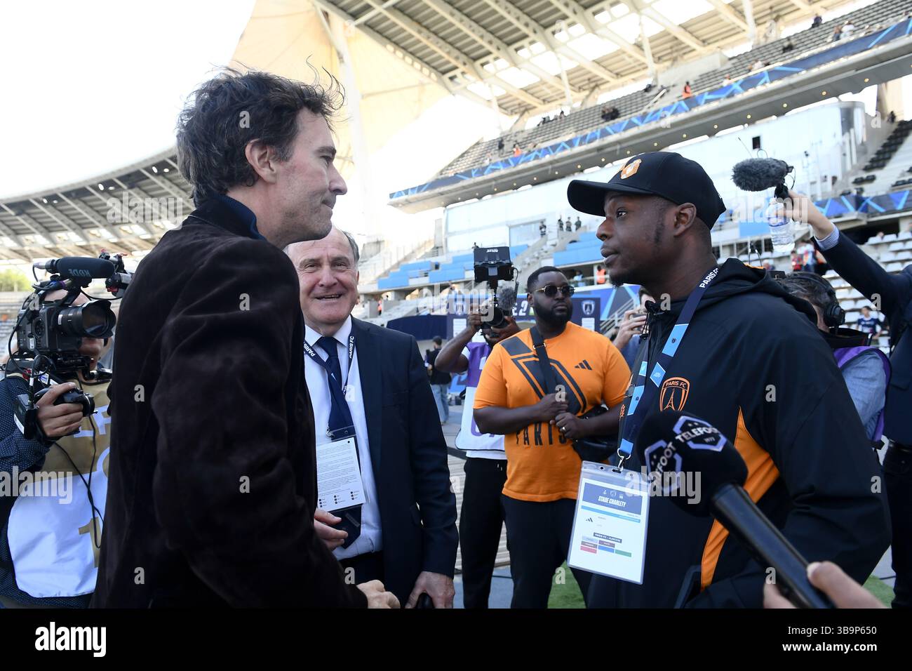 Pierre FERRACCI (President Paris Fc PFC) - Antoine ARNAULT - NINHO ...