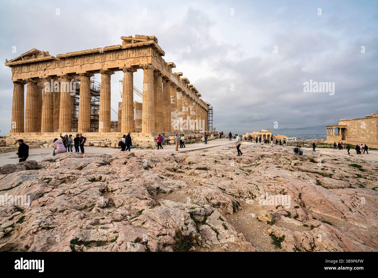 Athens, Greece - March 2, 2025: The Parthenon, Greece most iconic ...