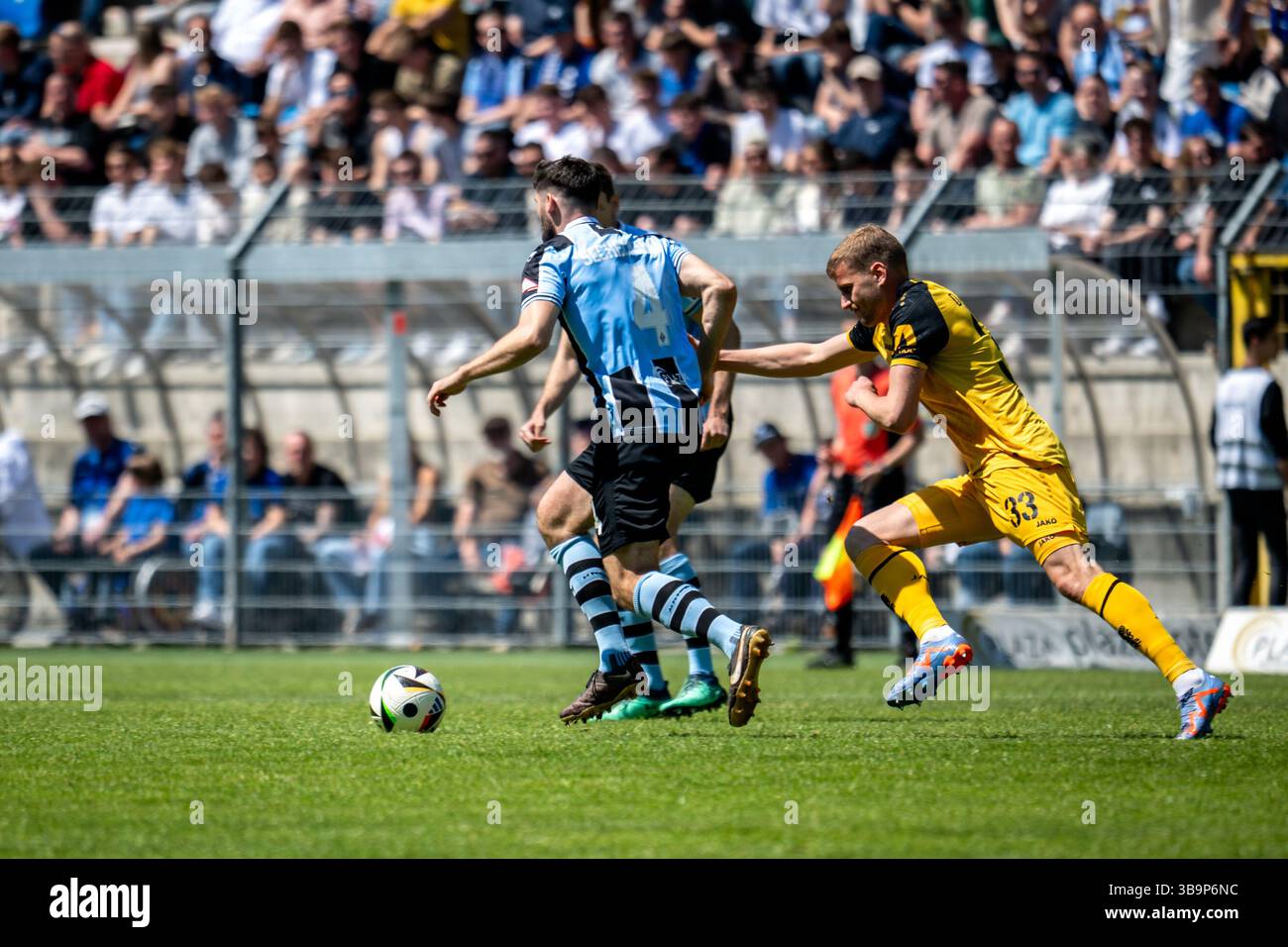 Tim Sechelmann (SV Waldhof Mannheim 07, #4) Christoph Daferner (SG ...