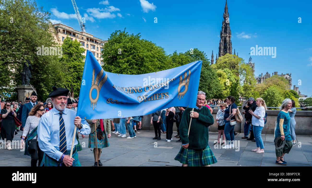 Saturday 10th May 2025:: The inaugural Edinburgh Tartan Parade in the ...