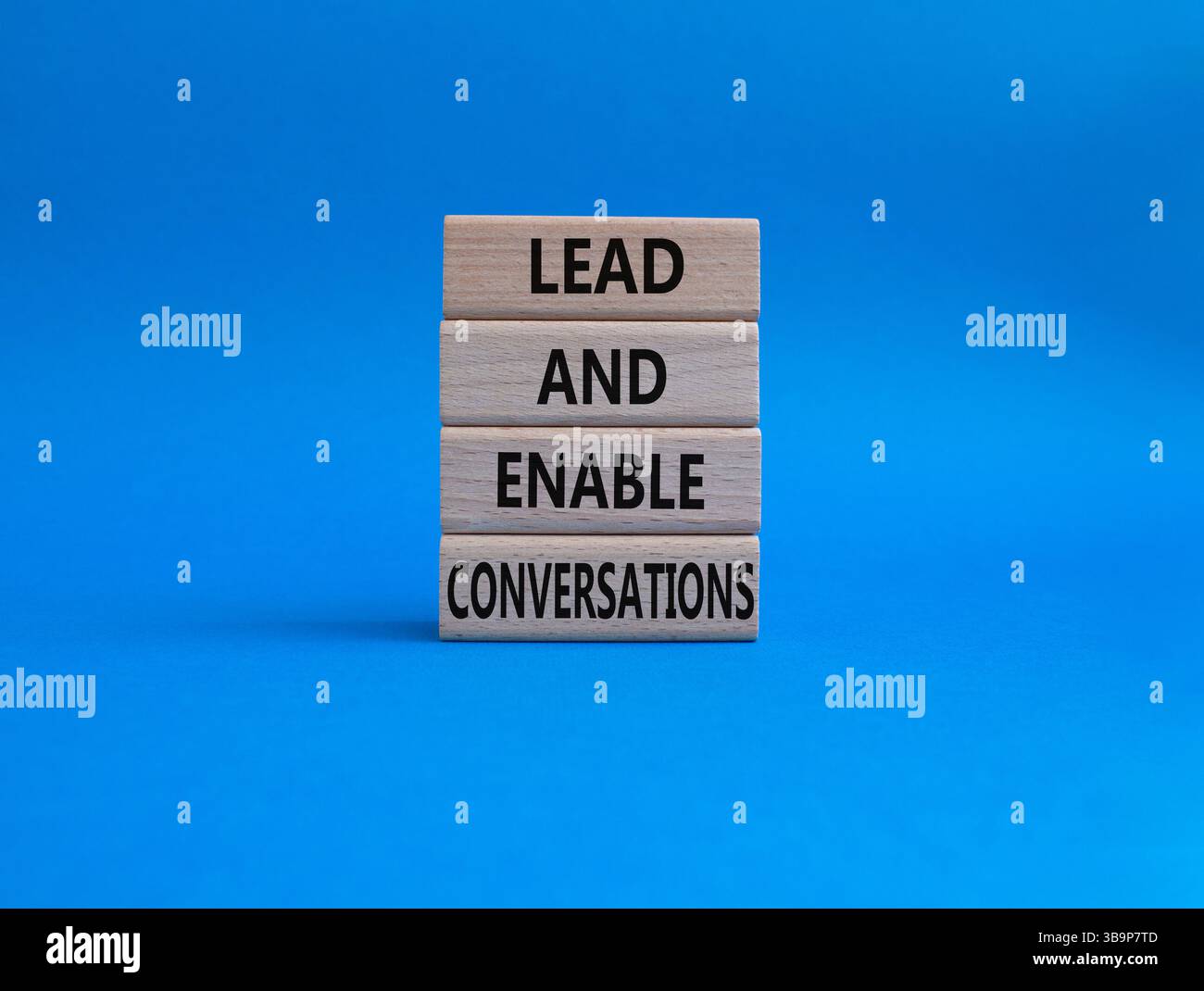 Lead and enable conversations symbol. Concept words Lead and enable ...