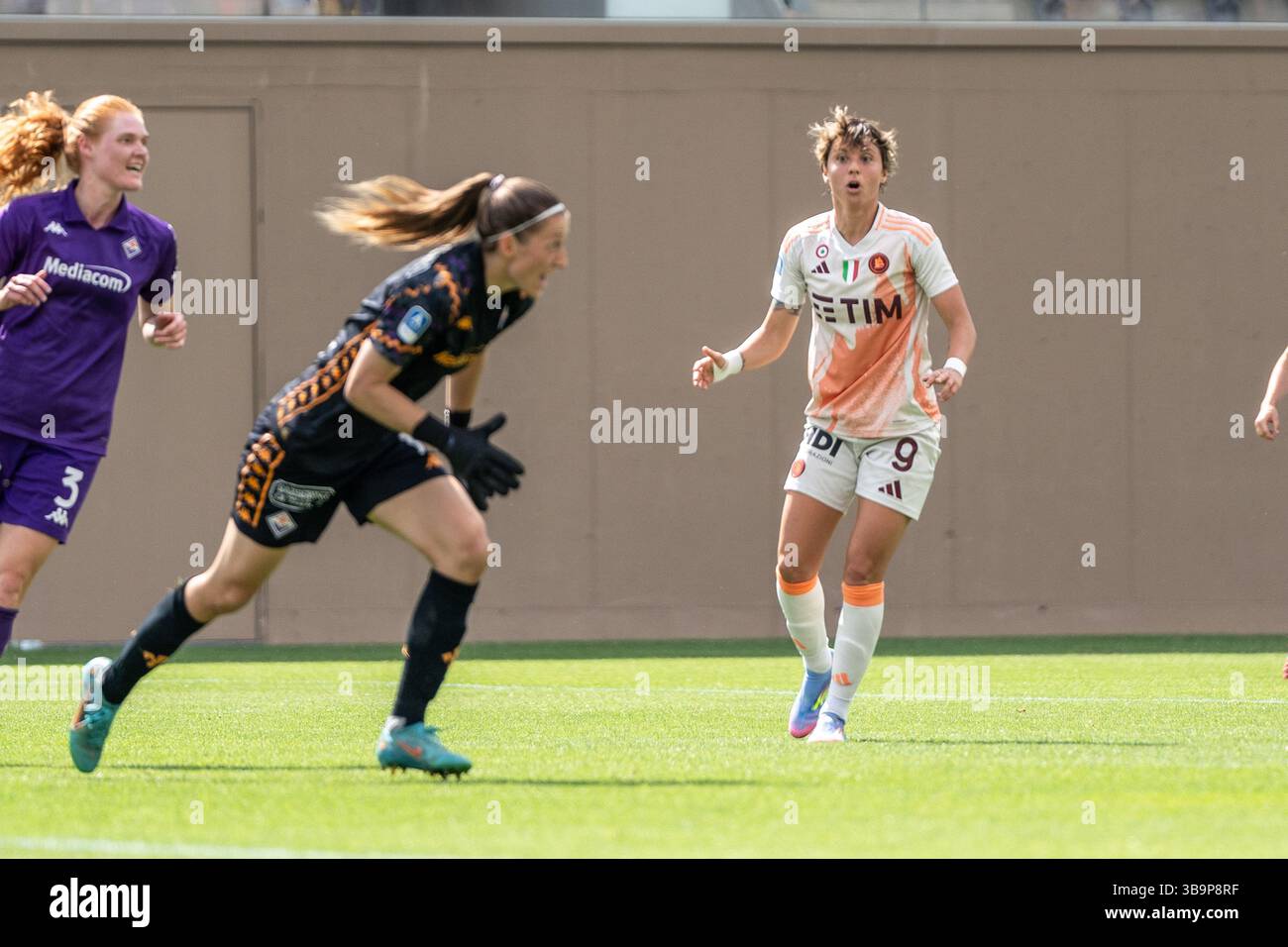 Ripoli (FI), Italy, May 10 2025. #9 Valentina Giacinti (Roma Women ...