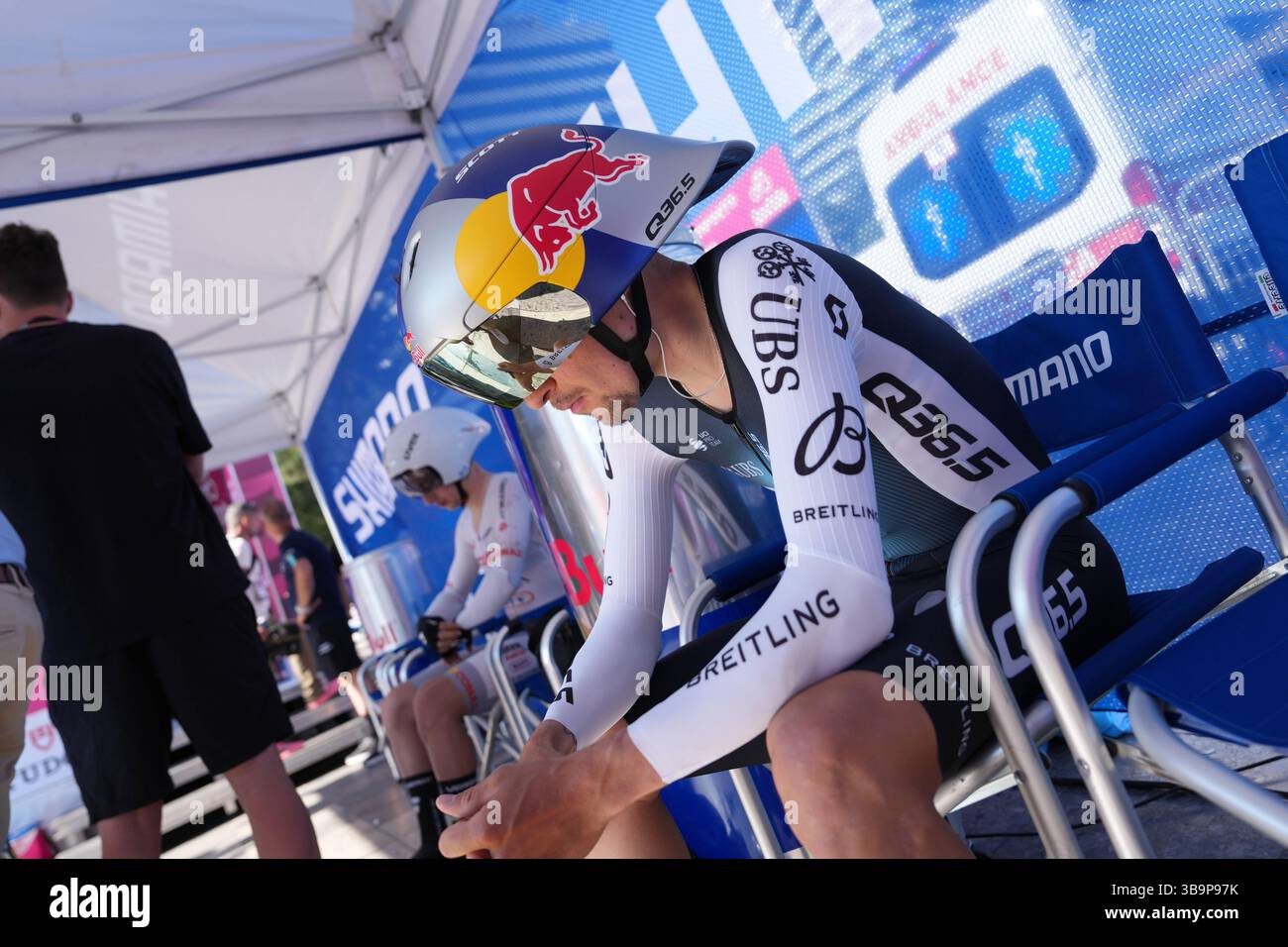 Tirana, Albania. 10th May, 2025. Pidcock Thomas of Q36.5 Pro Cycling ...