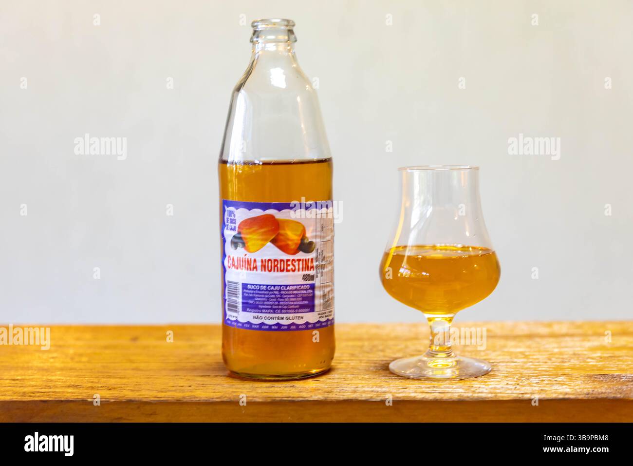 Traditional and iconic carbonated sweet drink known as cajuina ...