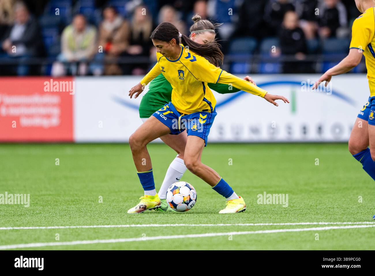 Broendby, Denmark. 10th May, 2025. Mila Bischoff (37) of Broendby IF ...