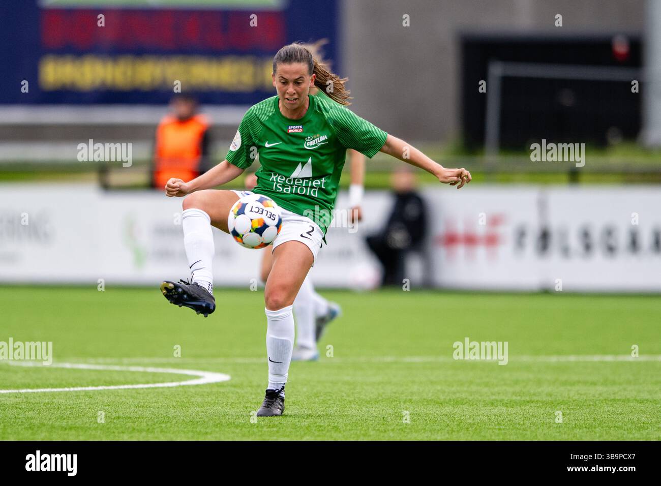 Broendby, Denmark. 10th May, 2025. Sydney Masur (2) of Fortuna ...