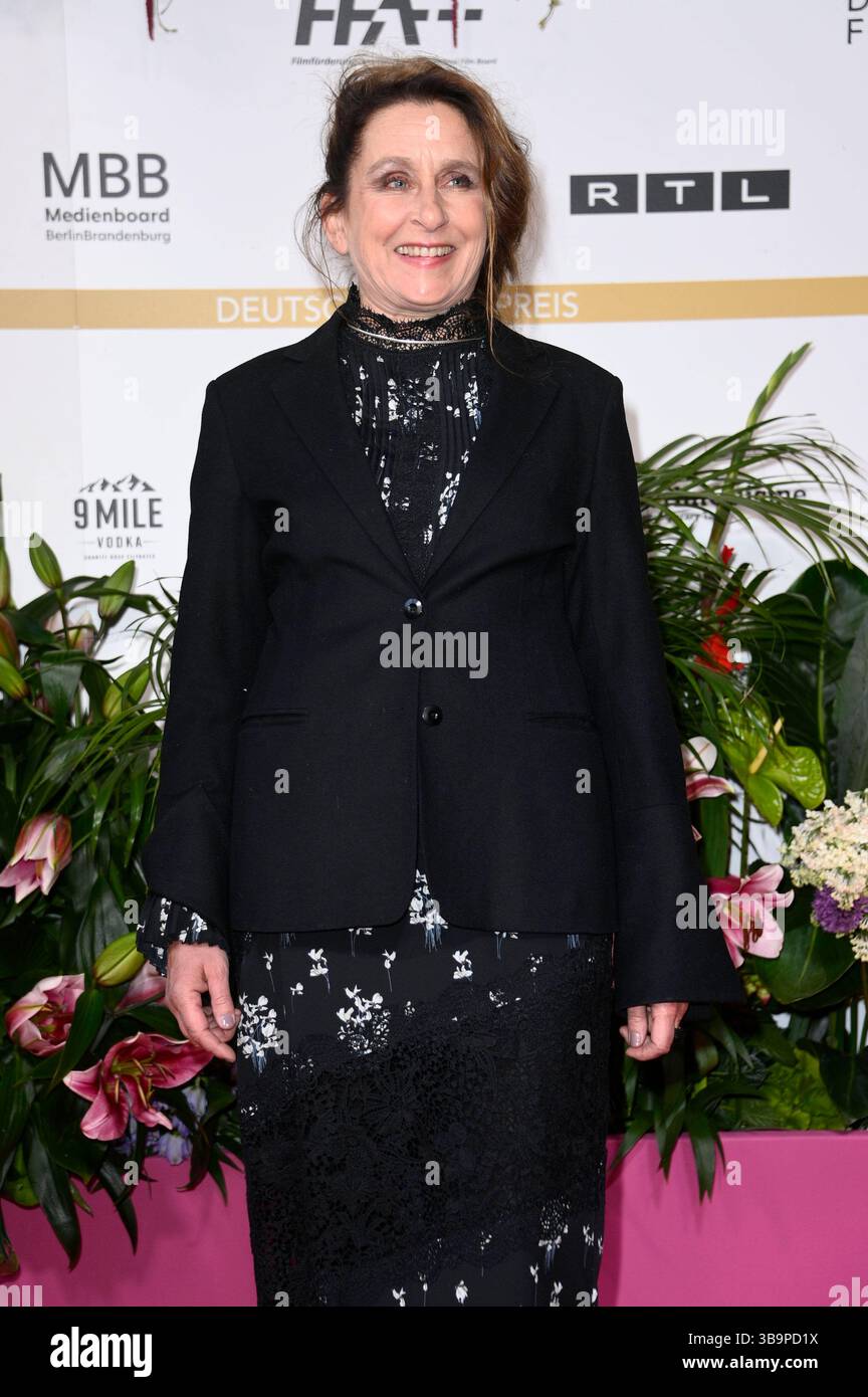 Barbara Philipp bei der 75. Verleihung des Deutschen Filmpreises 2025 im Theater am Potsdamer ...