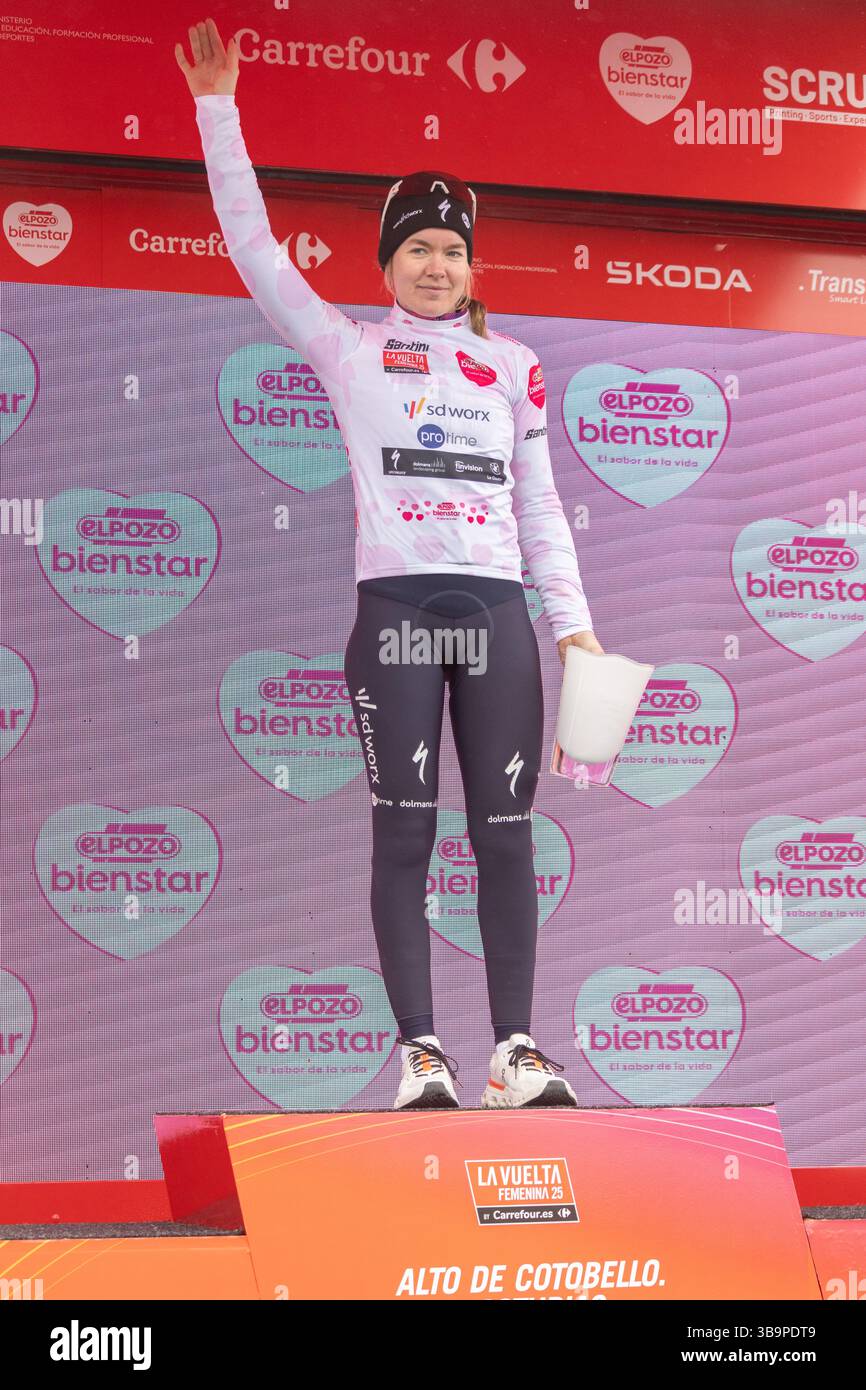 Cotobello, Spain. 10th May 2025. Anna Van Der Breggen (Team SD Worx ...