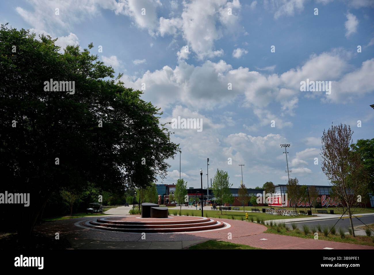 Exterior stadium view before a Columbus Clingstones MiLB Southern ...