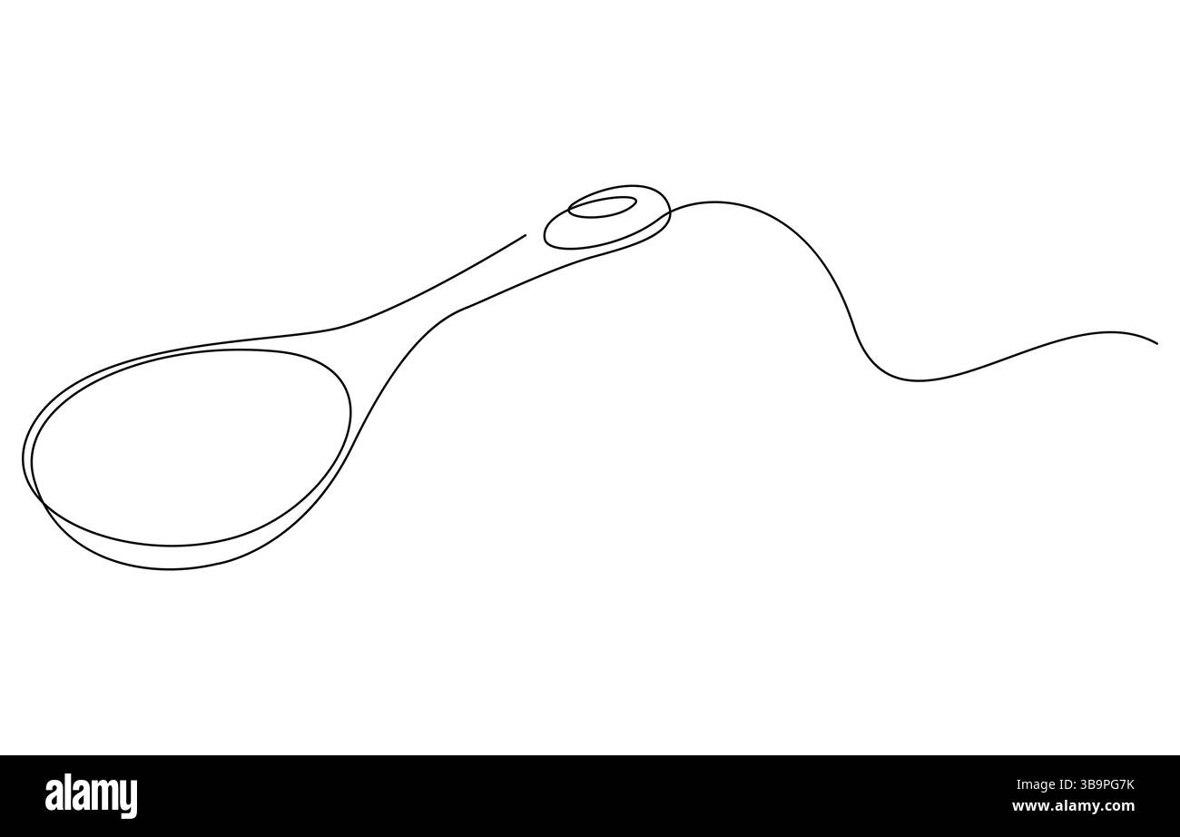 Spoons drawing hi-res stock photography and images - Alamy