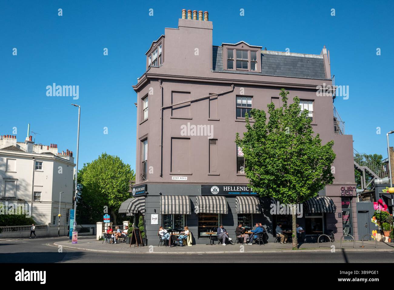 Brighton, May 10th 2025: The Hellenic Bakery at Seven Dials Stock Photo ...