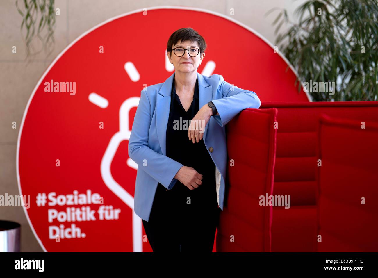 Saskia Esken DEU, Deutschland, Germany, Berlin, 17.03.2025 Portrait ...