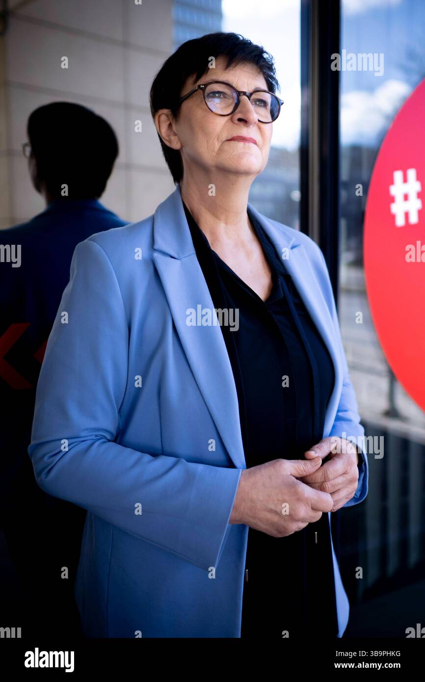 Saskia Esken DEU, Deutschland, Germany, Berlin, 17.03.2025 Portrait ...