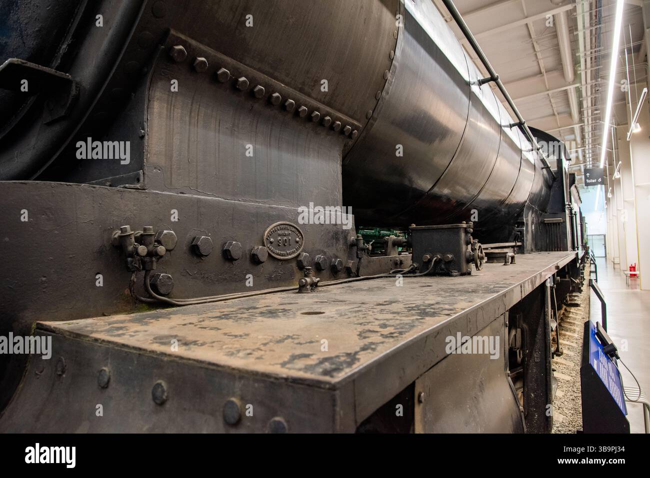 Steam locomotive, North Eastern Railway T3 (LNER Q7) class 0-8-0 No 901 ...