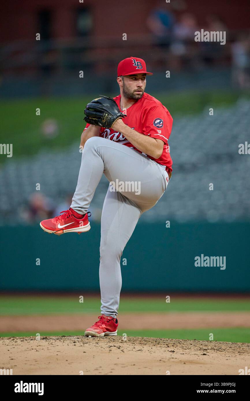 Louisville Bats pitcher Brandon Komar (27) during an MiLB International ...