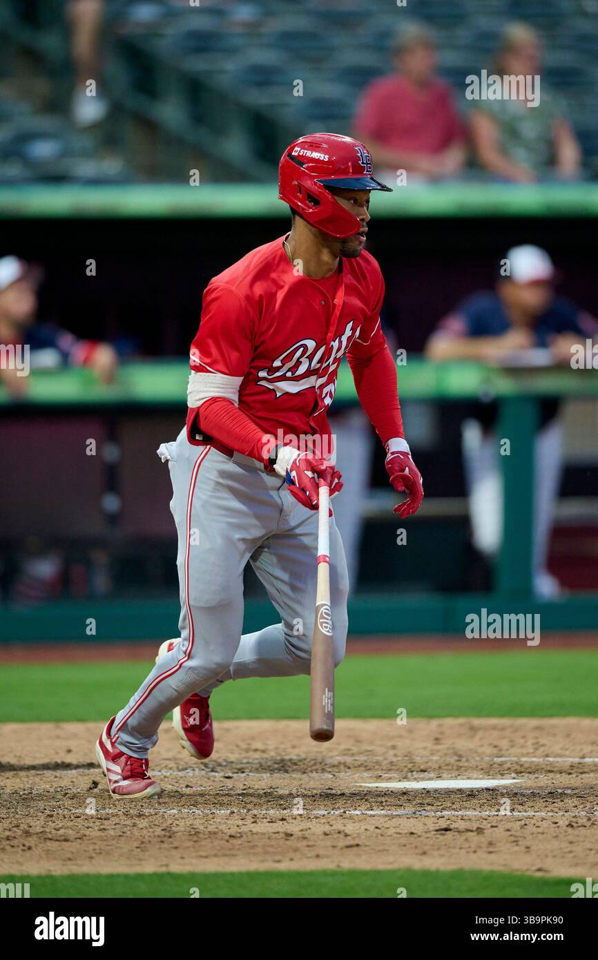 Louisville Bats Will Benson (30) bats during an MiLB International ...