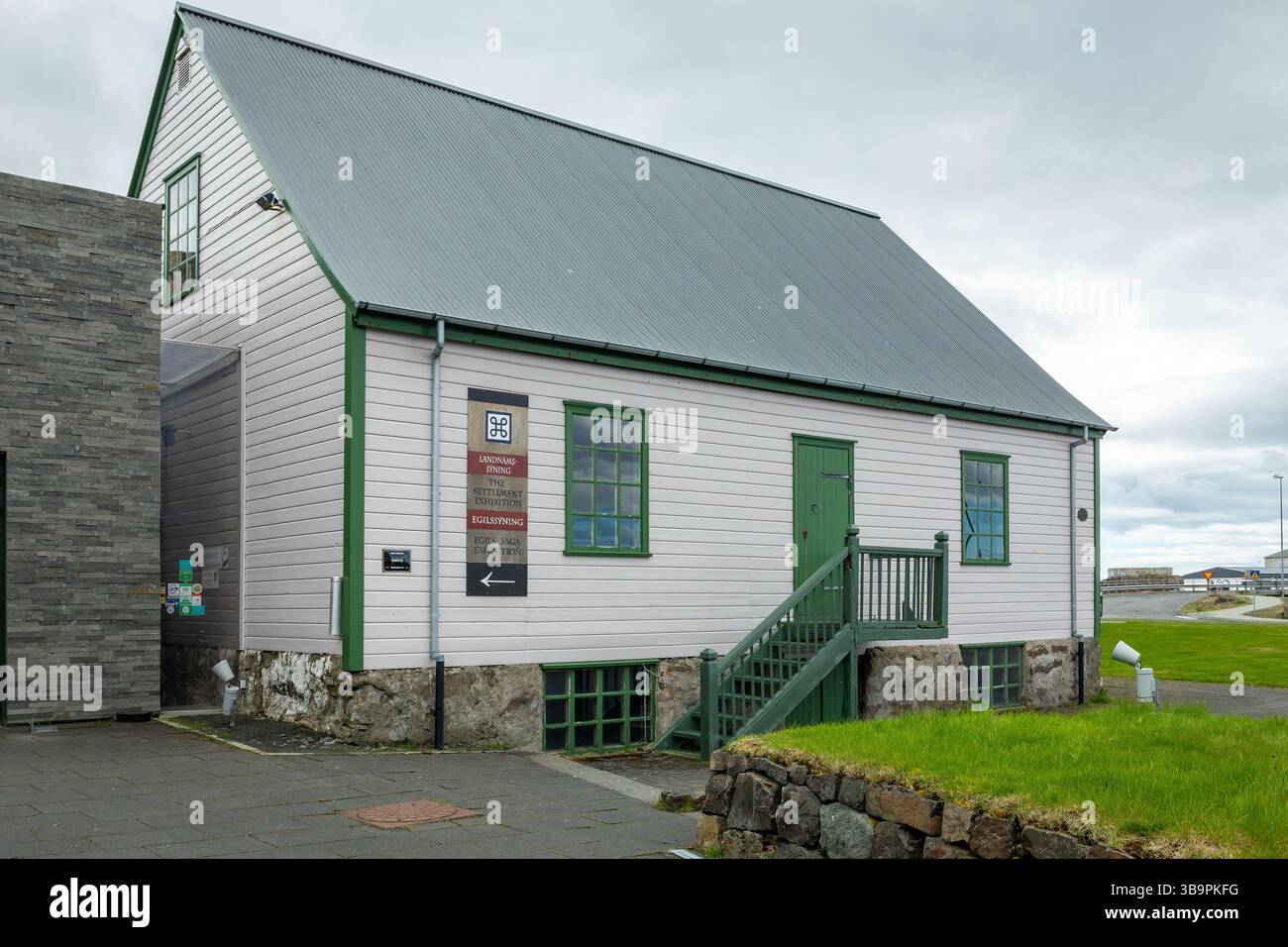 Borgarnes, Iceland, 26.05.22. The Settlement Center (Warehouse Building ...