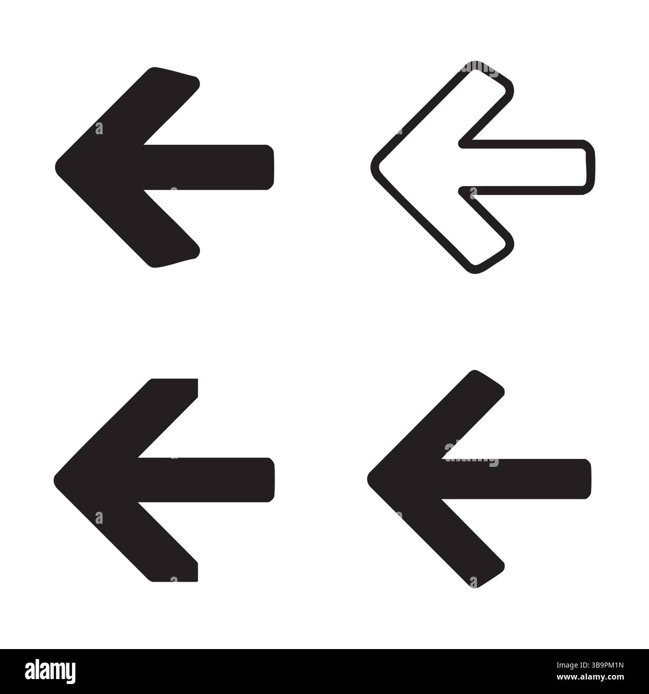 Pointing left side Black and White Stock Photos & Images - Alamy