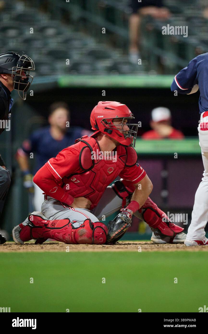 Cincinnati Reds catcher Tyler Stephenson (36), on rehab assignment with ...