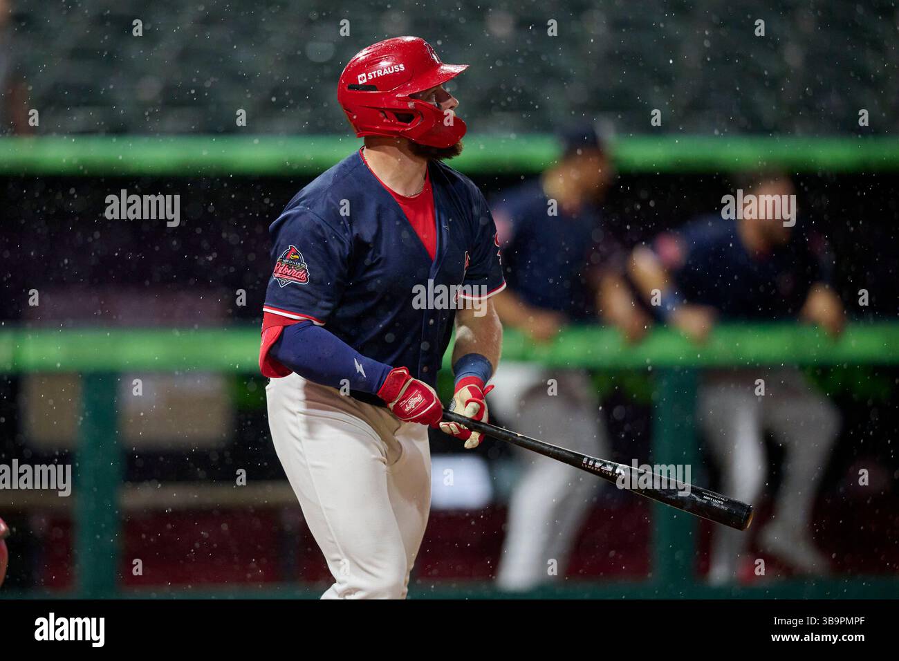 Memphis Redbirds Matt Lloyd (31) hits a walk-off grand slam during an ...