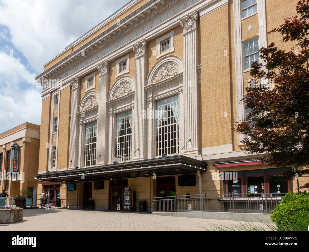 Durham, NC - US - May 3, 2025 The Carolina Theatre, a historic gem in ...